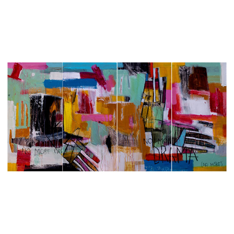 NO MORE DRAMA painting