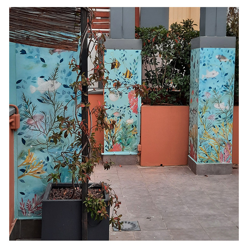 Cuadros decorativos para exterior del artista K. Fabrizzi