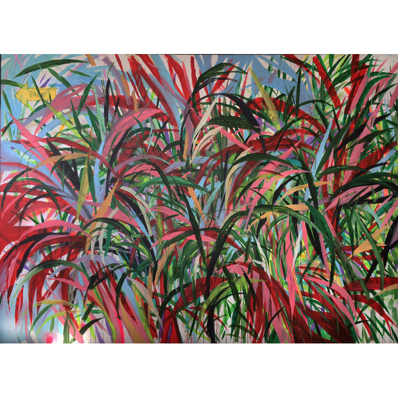 Unique artwork by The Catman Barclona. Nature inspiration painting