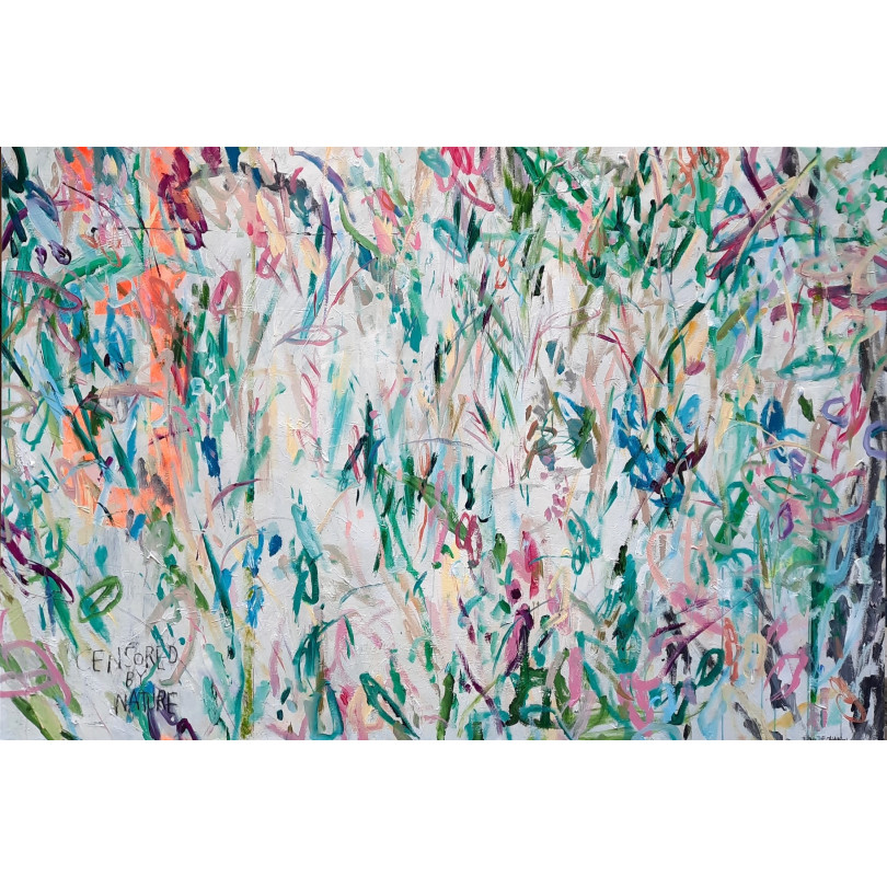 Unique artwork by The Catman Barcelona. Colorfull abstract painting